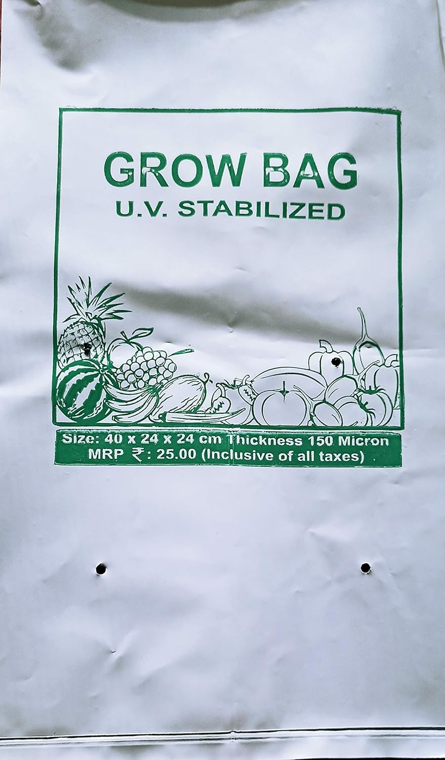 Gro Smart Horticulture/Terrace Gardening Grow Bags - Large 24 X 24 X ...