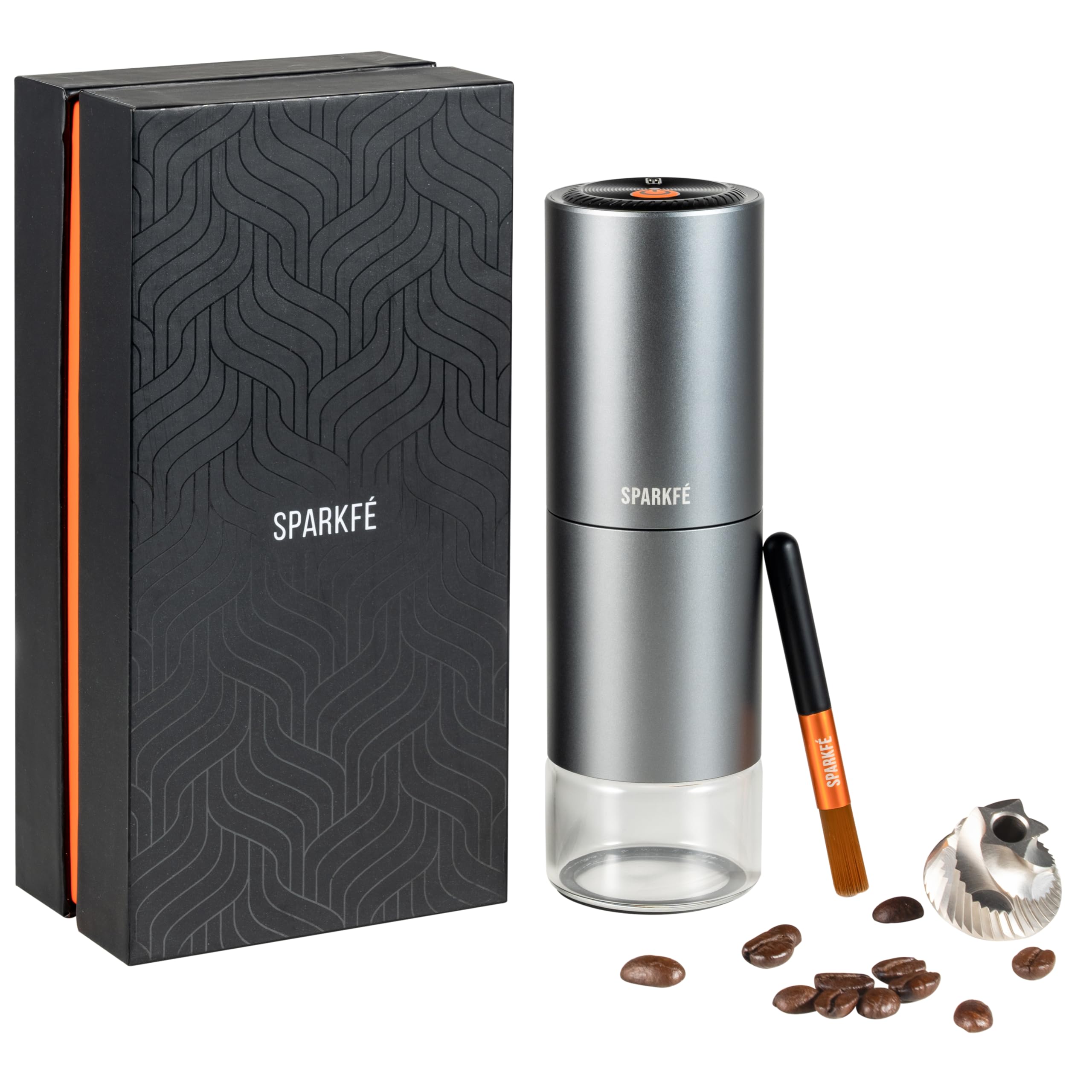 Amazon.com: SPARKFE Portable Electric Coffee Grinder, Rechargeable ...