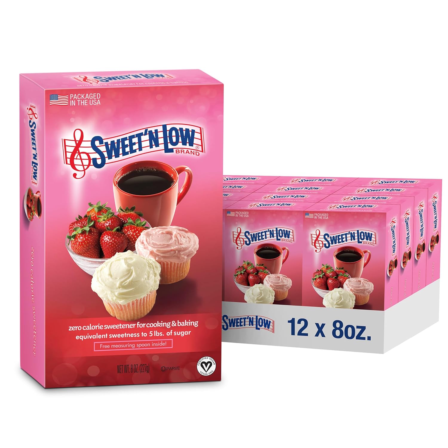 Amazon.com: Sweet'N Low Zero Calorie Bulk Sweetener, 8 oz. Box, 12 Pack ...