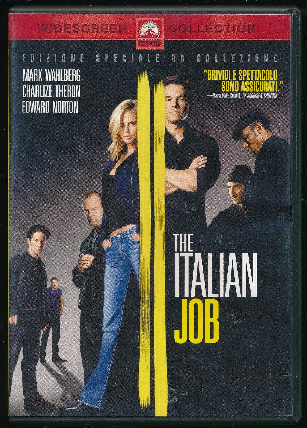 The Italian Job: Amazon.co.uk: Mark Wahlberg, Charlize Theron, Edward ...