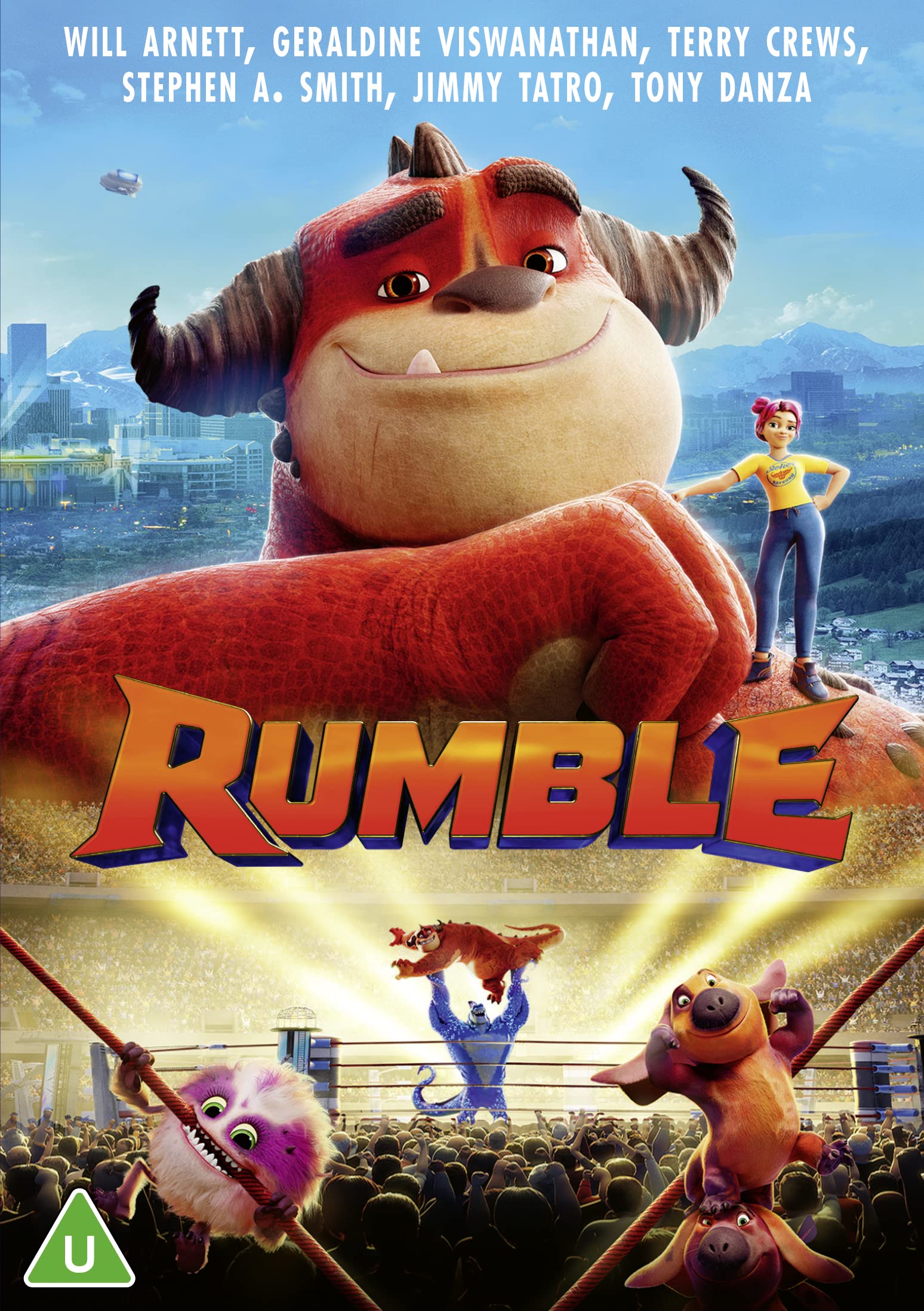 Rumble: Amazon.co.uk: Geraldine Viswanathan, Will Arnett, Terry Crews ...