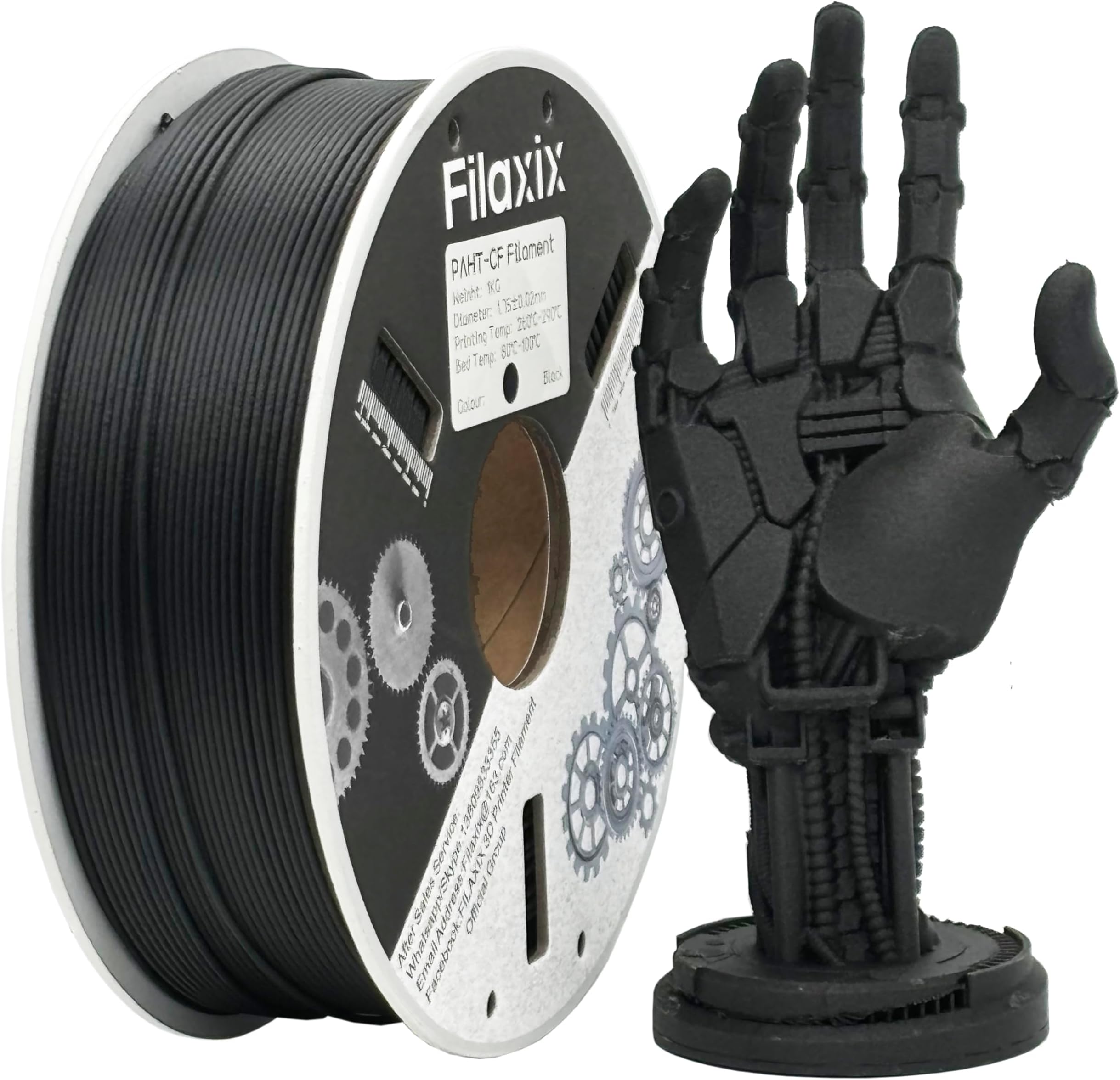 Amazon.com: Creality PPA-CF 3D Printer Filament, 1kg, High-Performance ...