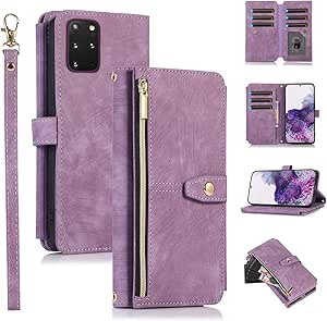 Amazon.com: Furiet Compatible with Samsung Galaxy S20 Plus Glaxay S20+ 5G Wallet Case 9 Card ...