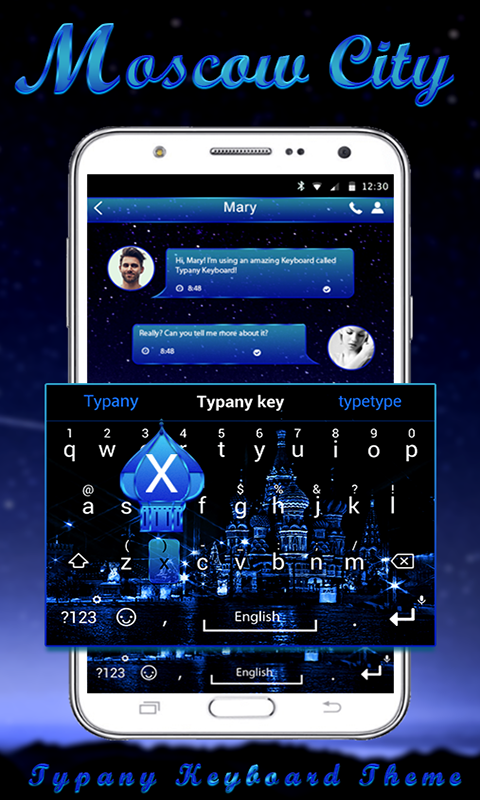 Night Moscow Theme&Emoji Keyboard:Amazon.co.uk:Appstore for Android