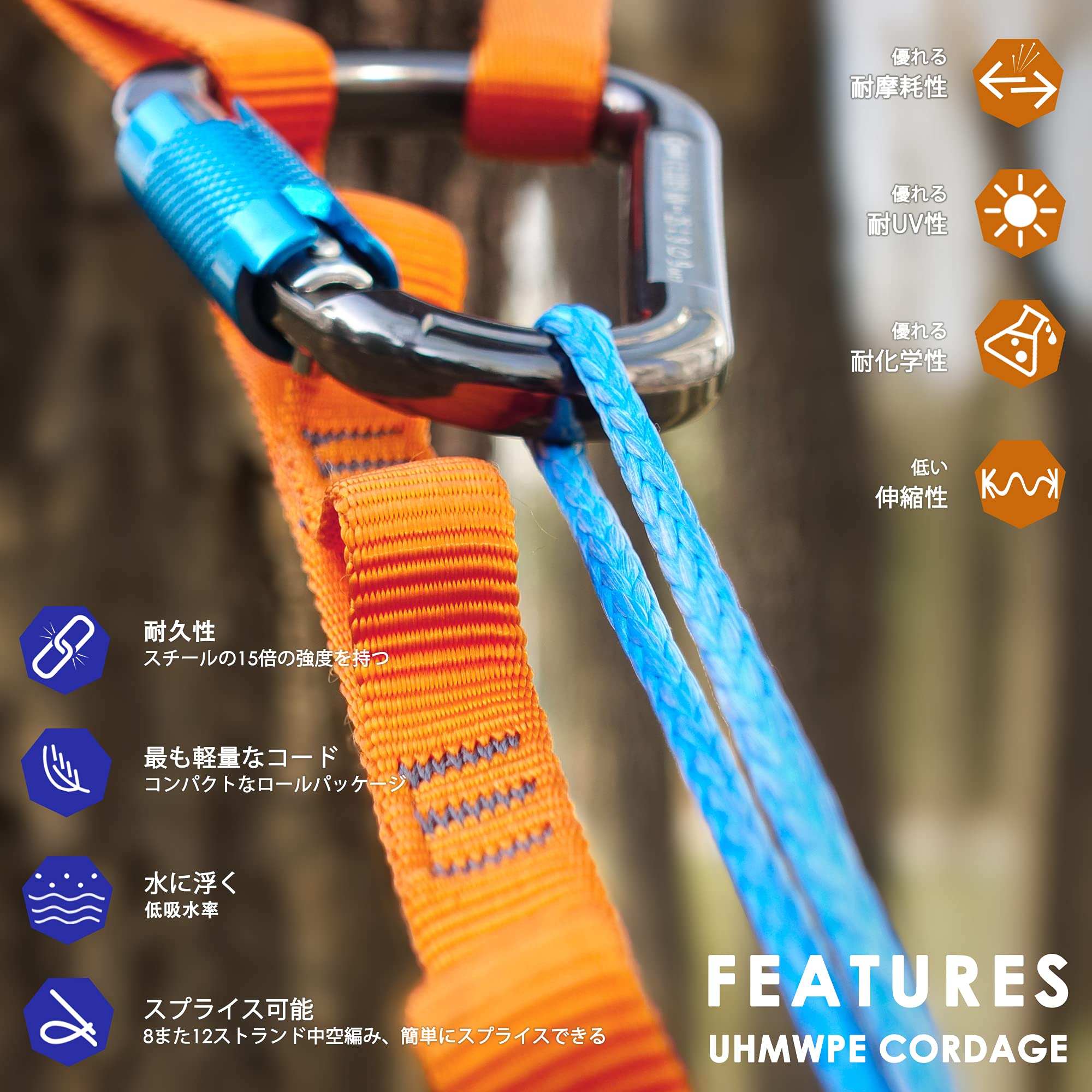 Amazon.co.jp: emma kites 超高分子量ポリエチレン繊維 コード ライン