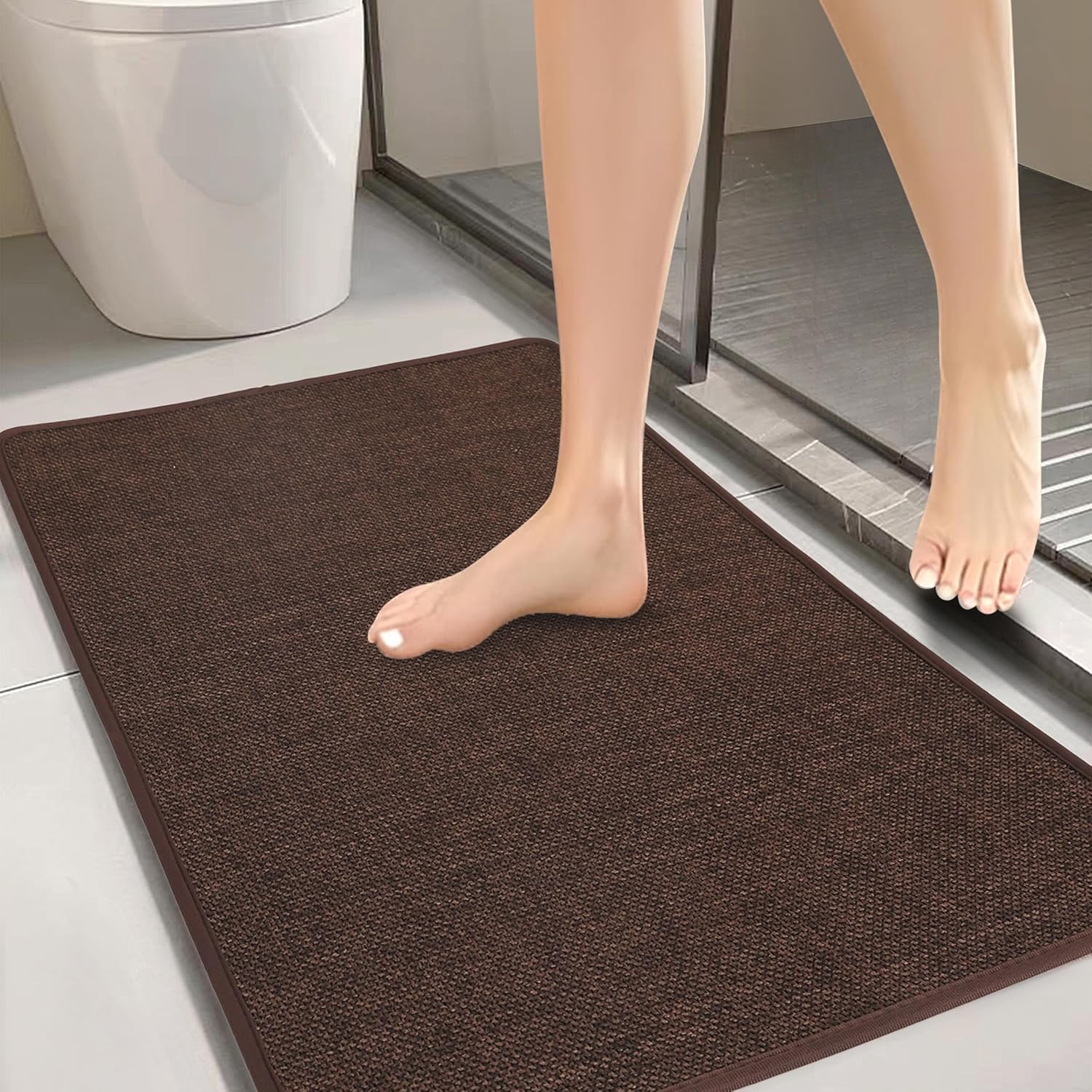 Amazon.com: Bathroom Rugs, Bath Mats for Bathroom Non Slip Washable ...