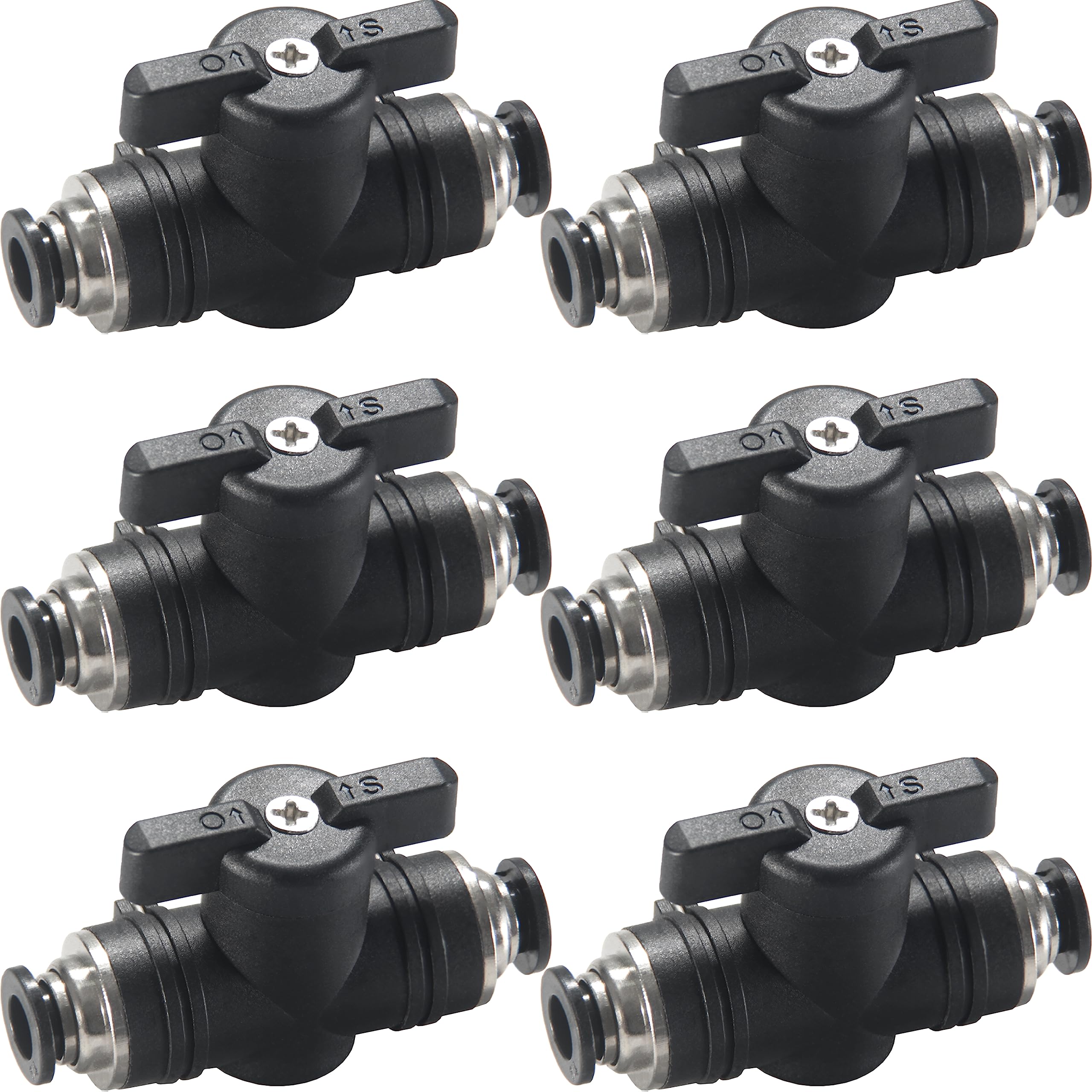 Snapklik.com : MSAEIQUN Pneumatic Ball Valve Push To Connect Fitting, 1 ...
