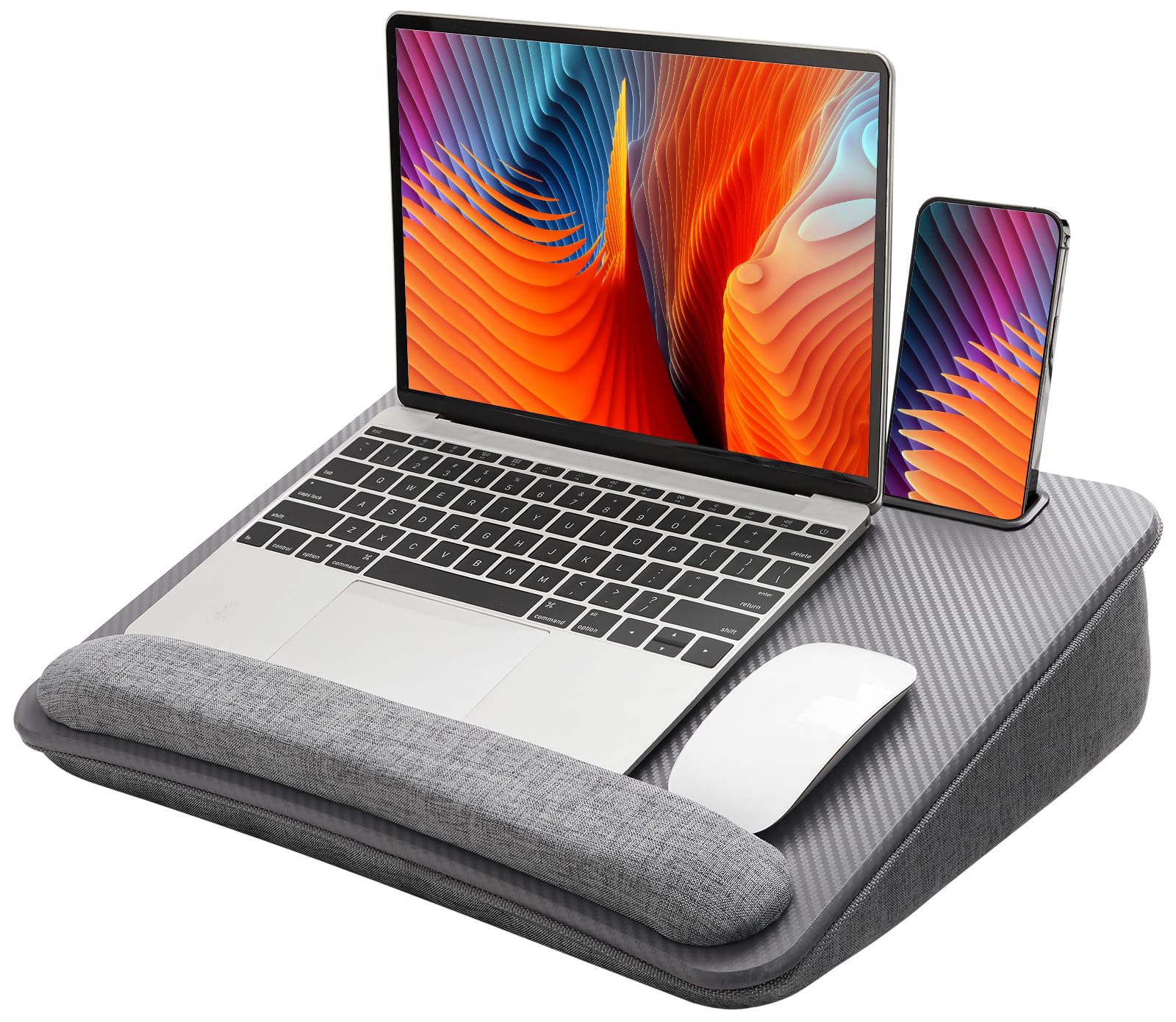 Amazon.com: HUANUO Lap Laptop Desk - Portable Lap Desk with Cushion ...