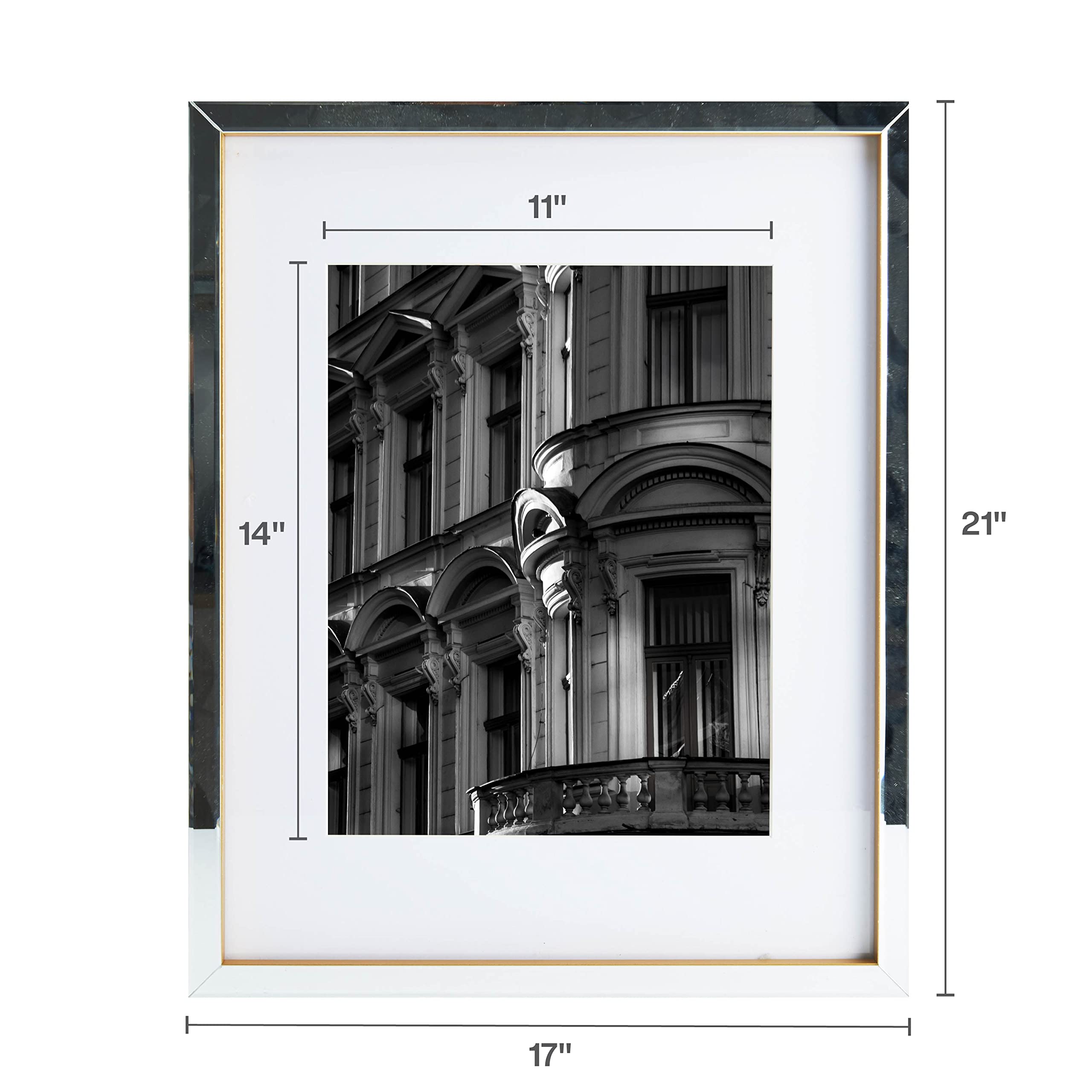 Mikasa Frame Mikasa Polished Portraits Oval Clear 577 Picture Frame