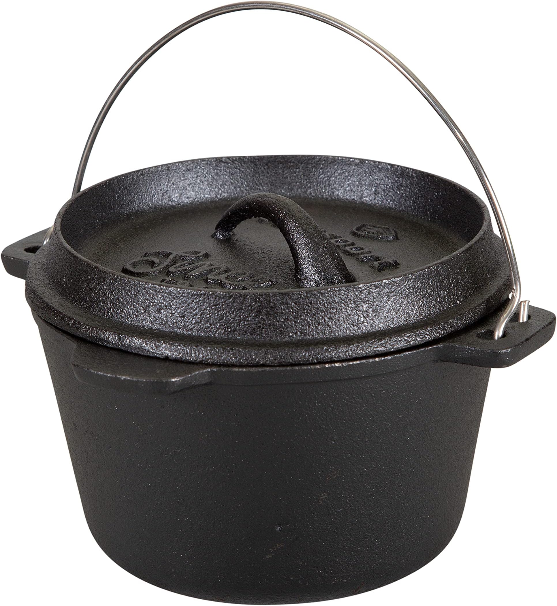 Amazon.com : Camp Chef Classic Deep Dutch Oven - Cast Iron Dutch Oven ...
