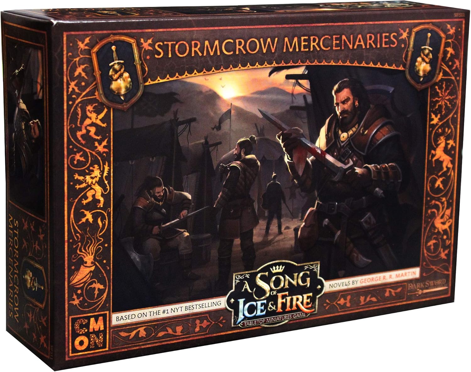 Amazon.com: A Song of Ice and Fire Tabletop Miniatures Stormcrow ...