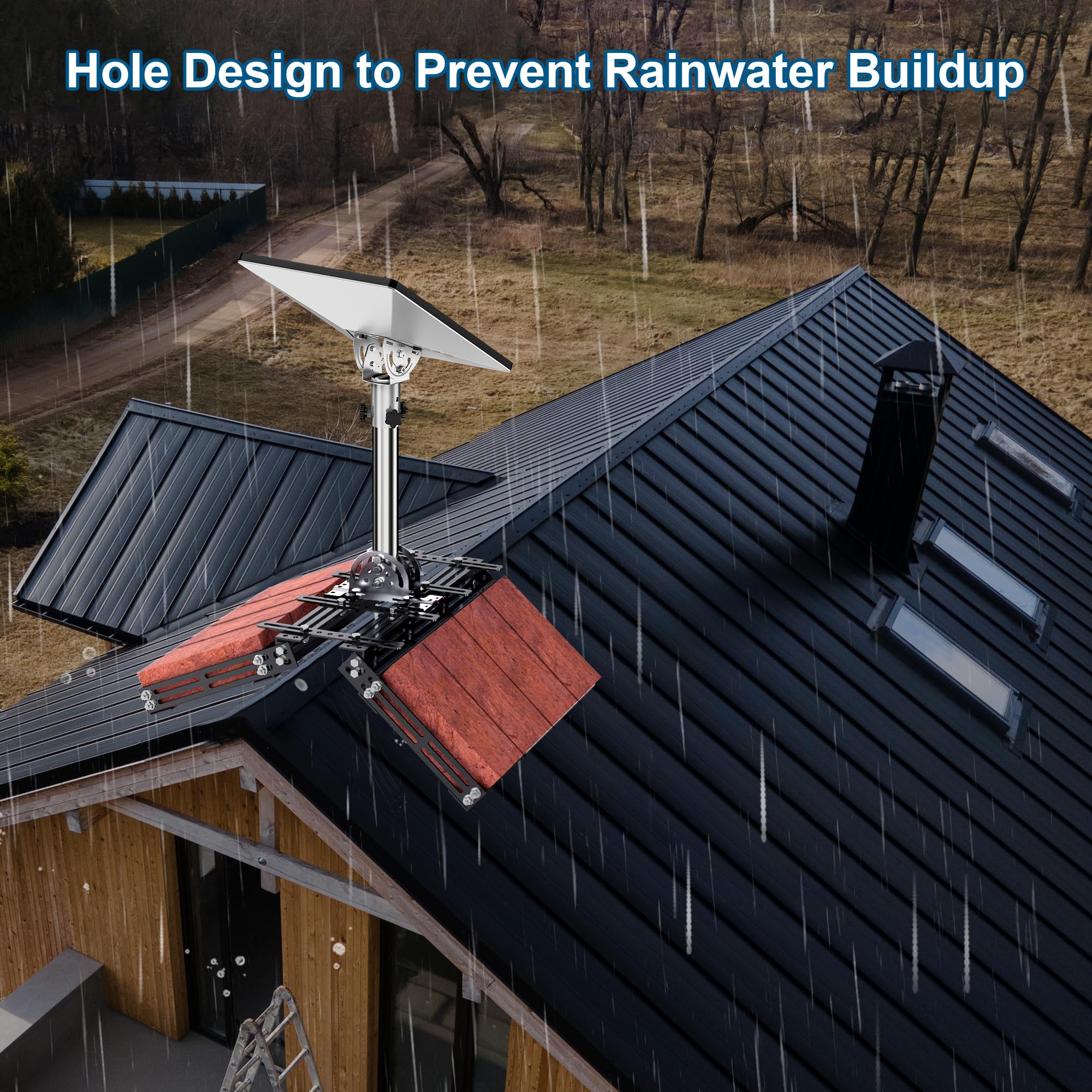 Snapklik.com : Starlink Mini Roof Ridge Mount, 8 Piece Bricks Starlink ...