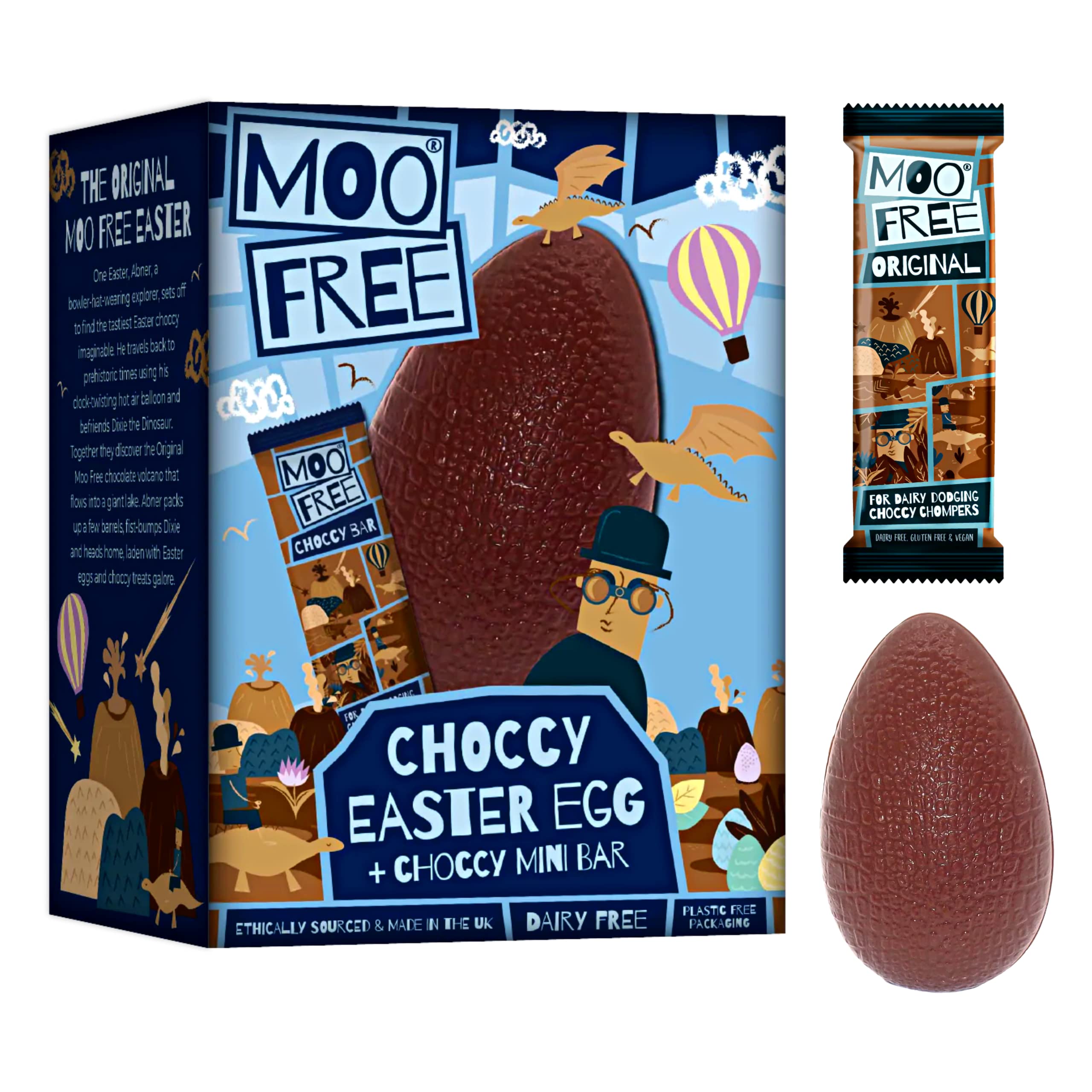 Her Flavour Moo Free Easter Egg Choccy Chocolate Vegan Easter Eggs with ...