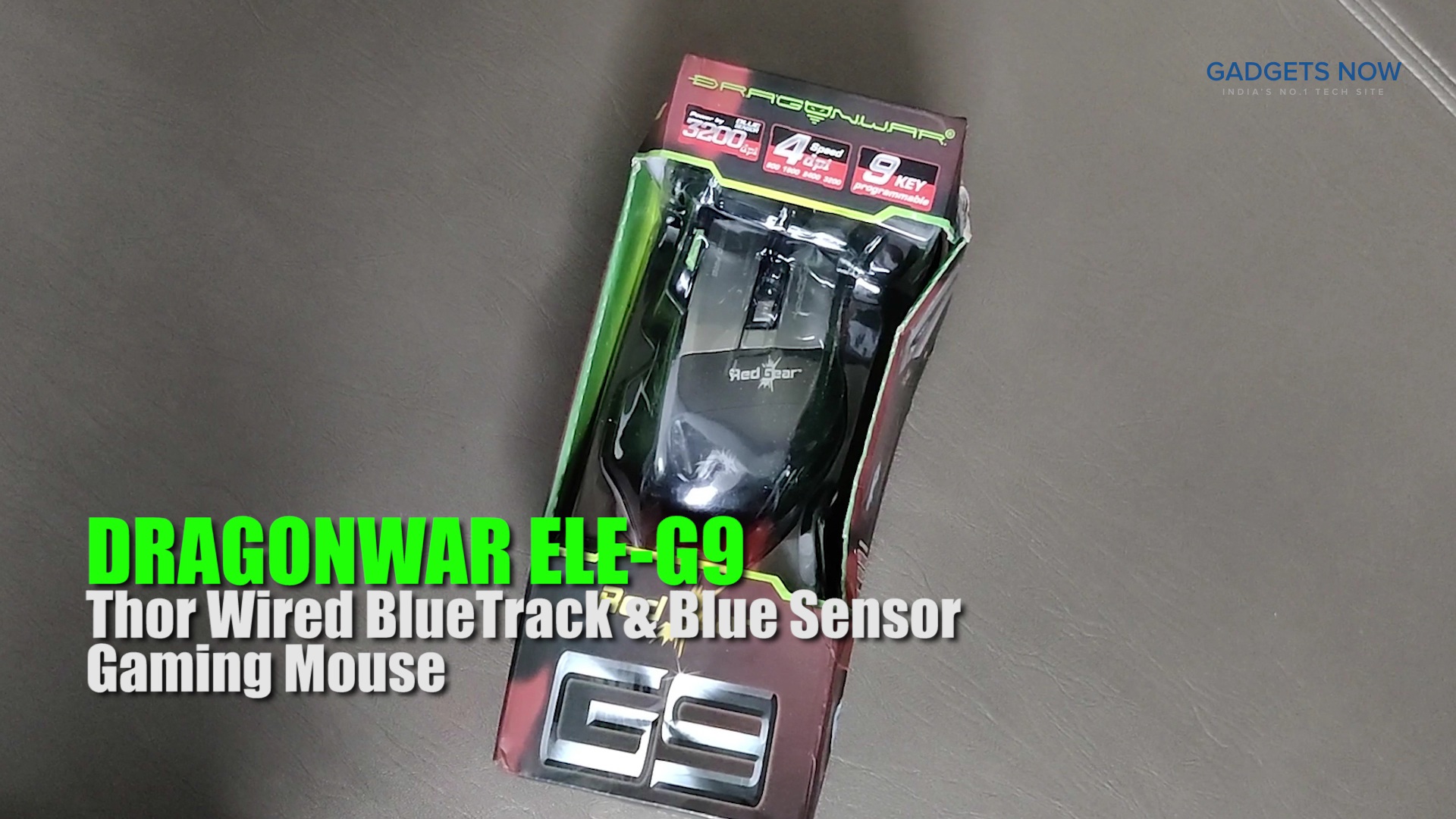 Dragonwar ELE-G9 Thor Wired Gaming Mouse Top Features