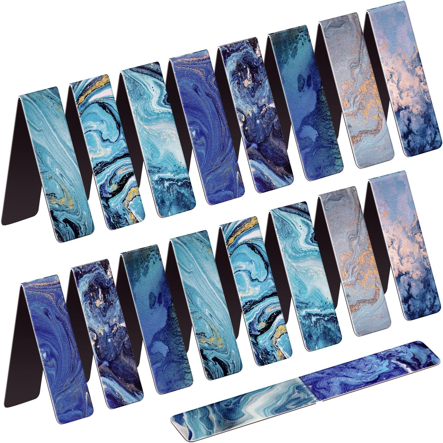 Amazon.com : UpUDo 12 Pack Magnetic Bookmark, Book Marker Clip for ...