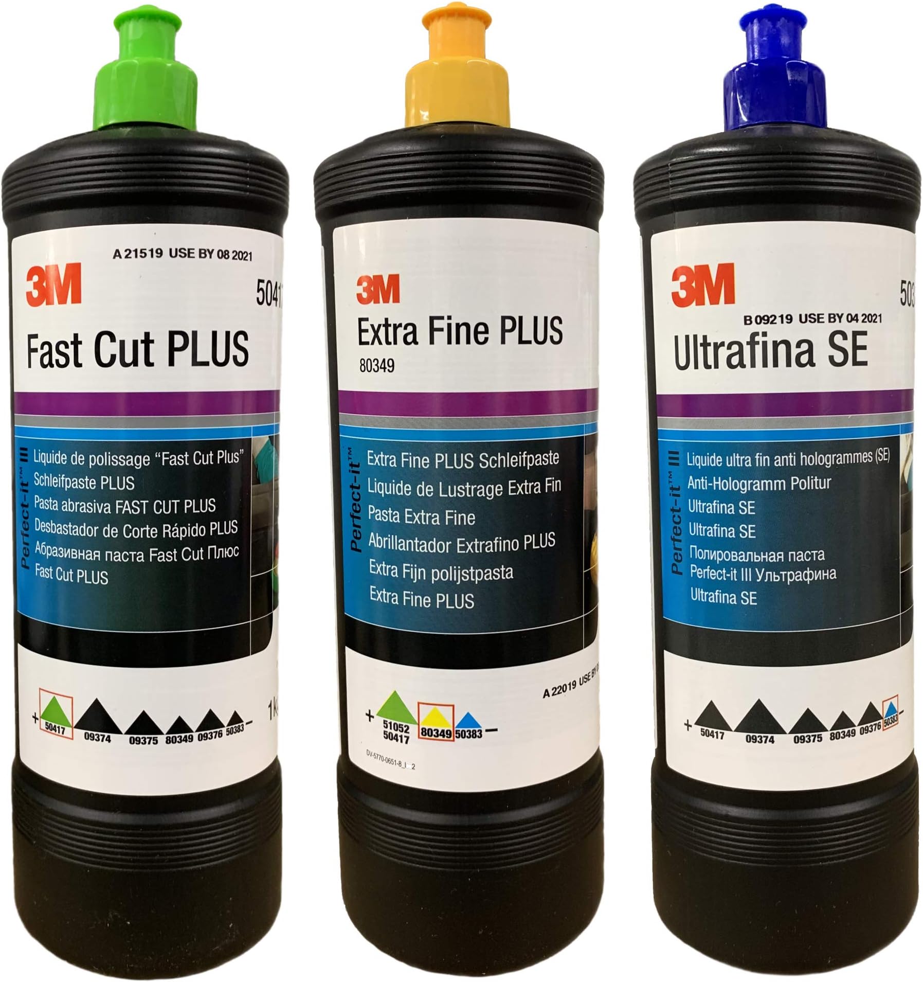 Amazon.fr : 3M Perfect-it III Fast Cut Plus 50417 Bouteille de Liquide ...