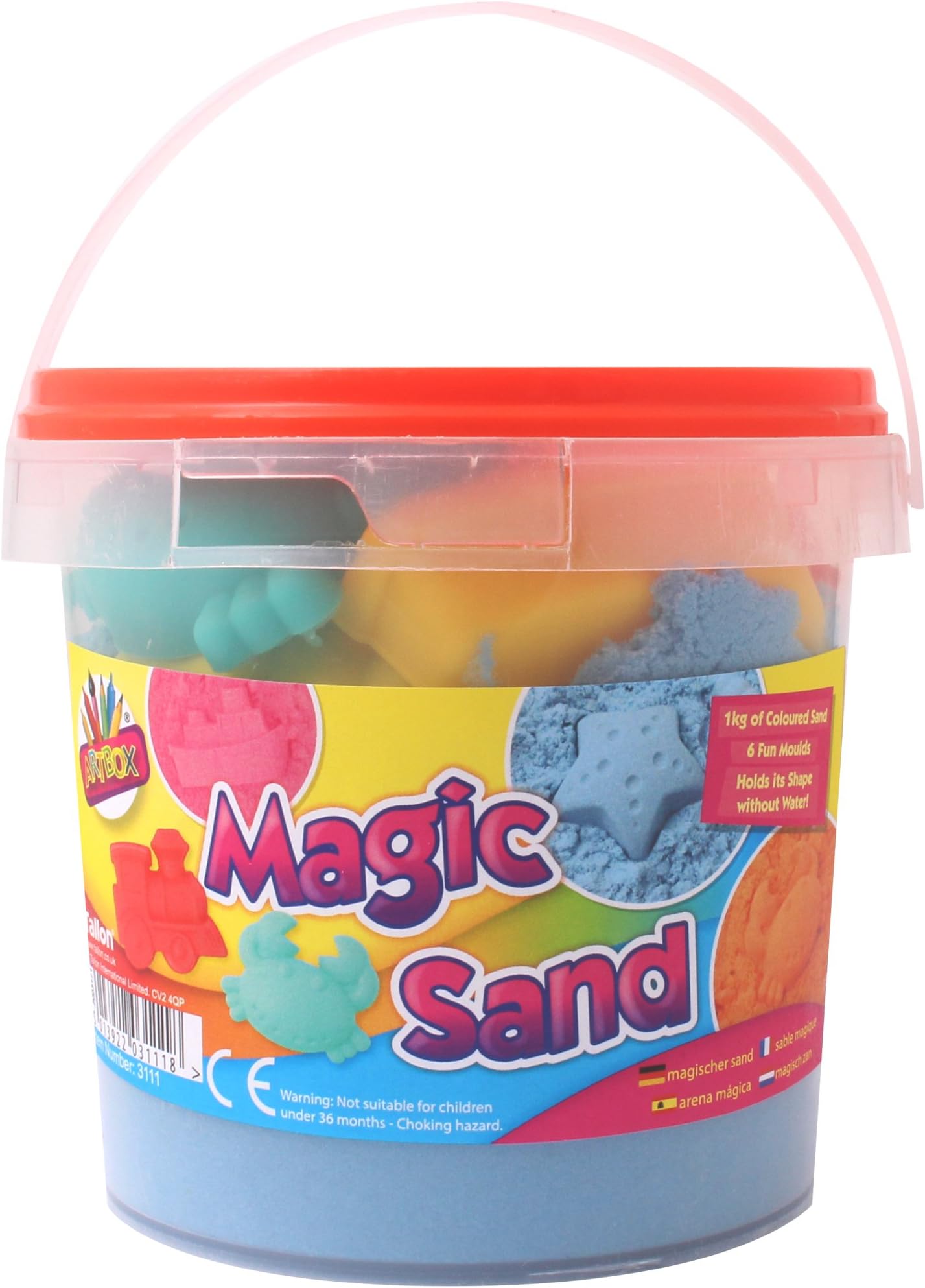 THE ART BOXArtBox Magic Sand : Amazon.co.uk: Toys & Games