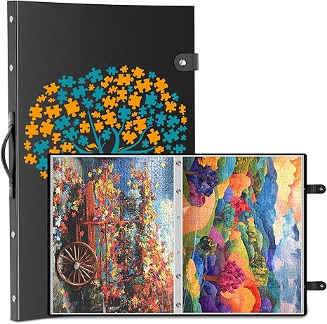 Amazon.com: Nariolar Puzzle Organizer for 1000 Piece Puzzles - Large ...