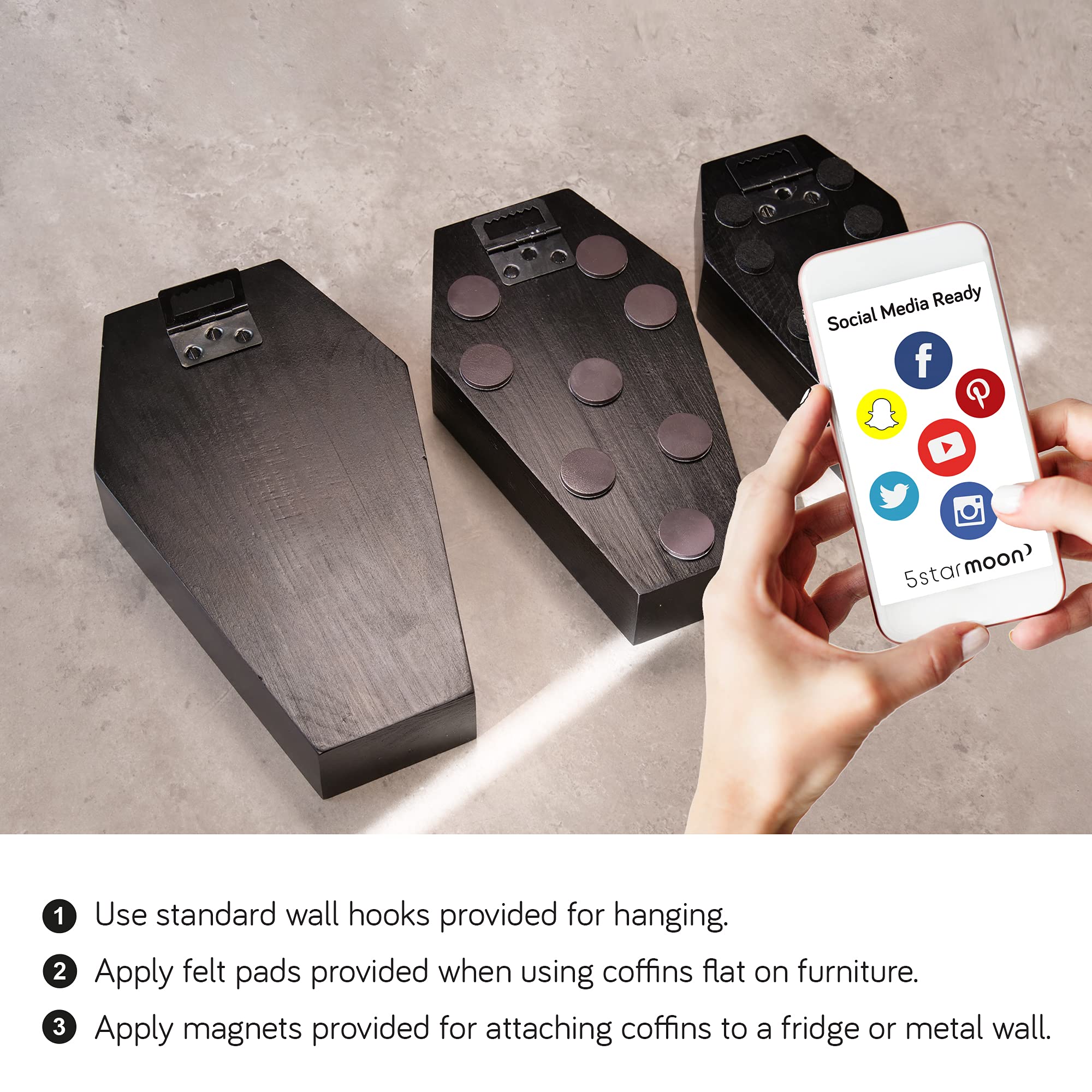 Buy Coffin Shelf to Display Collections of Food - Coffin Shelves to ...