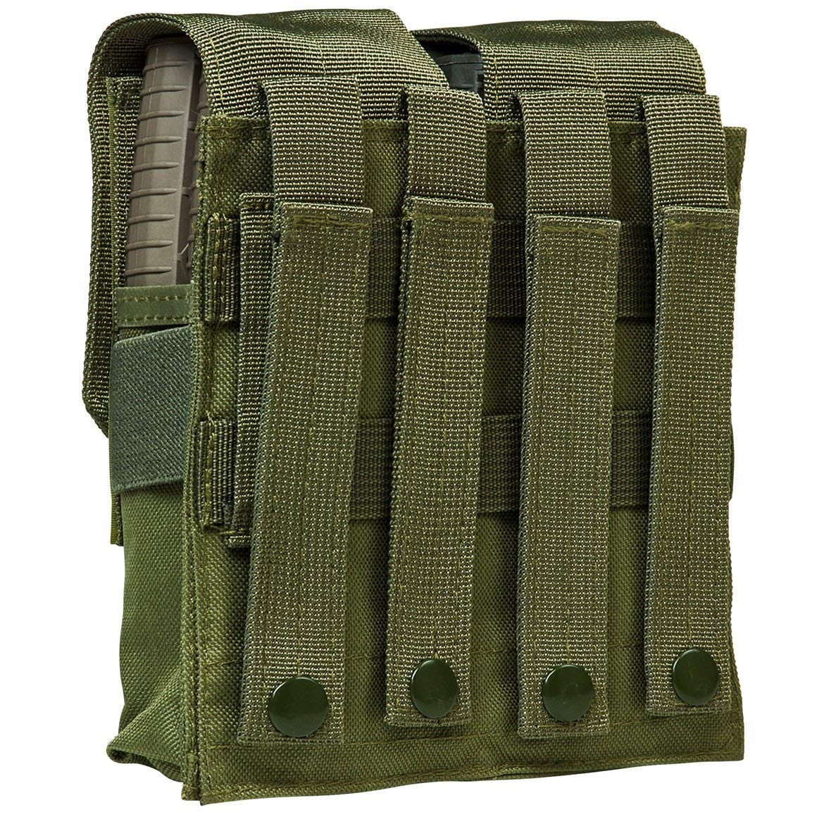 Snapklik.com : NcStar VISM AR15/M4/AK Quad Magazine Pouch