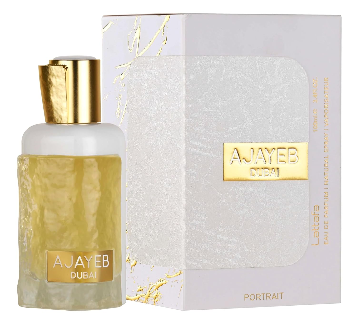 Amazon.com : Lattafa Perfumes Ajayeb Dubai Portrait Eau De Parfum Spray ...