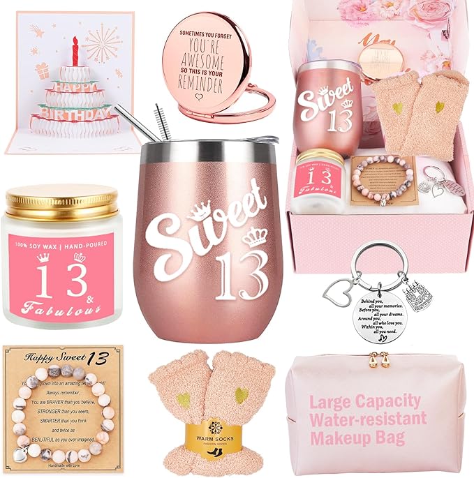 Amazon.com: 13th Birthday Gifts For Girls, Gifts For 13 Year Old Girls ...