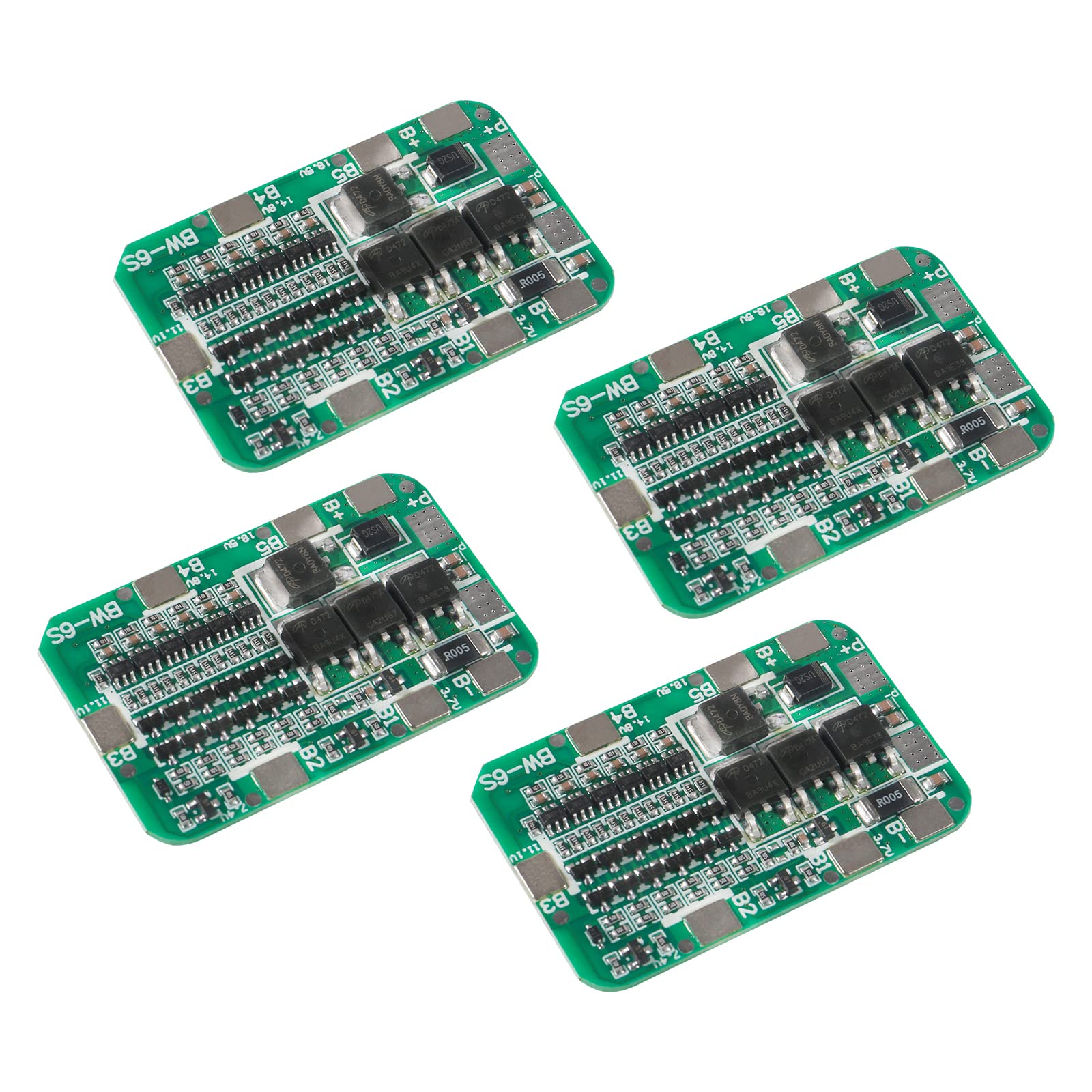 Snapklik.com : 4PCS 6S 15A 24V PCB BMS Battery Protection Board For Li ...