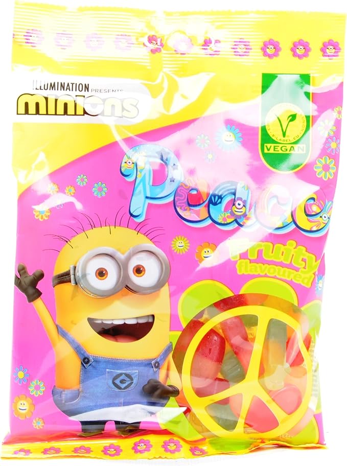 Minions Peace Fruity Sweets 2 x 200g : Amazon.co.uk: Grocery