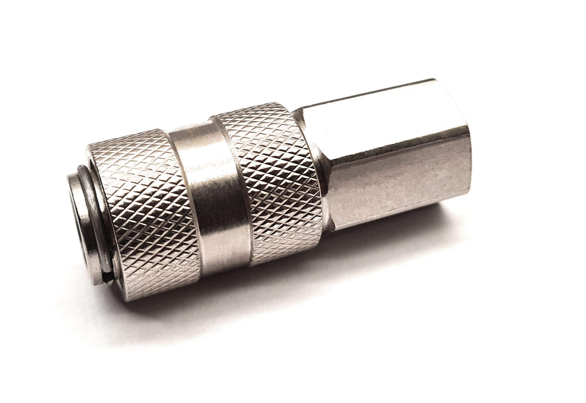 Female Pneumatic Coupling 1/4" BSP Female Thread - PCL Airflow Air Line ...