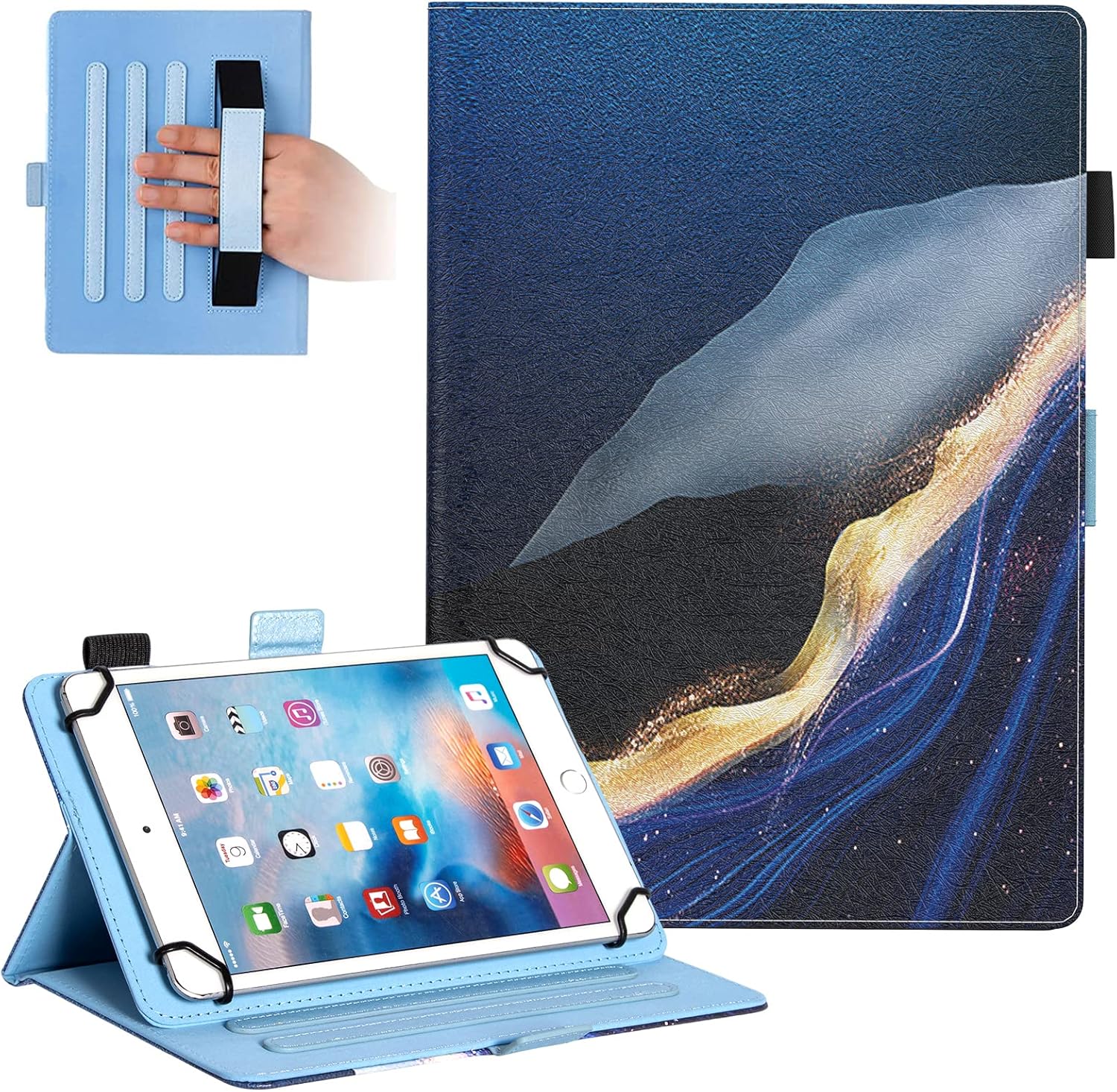 Amazon.com: Dteck Universal Tablet Case for iPad/Samsung/Lenovo/Android ...