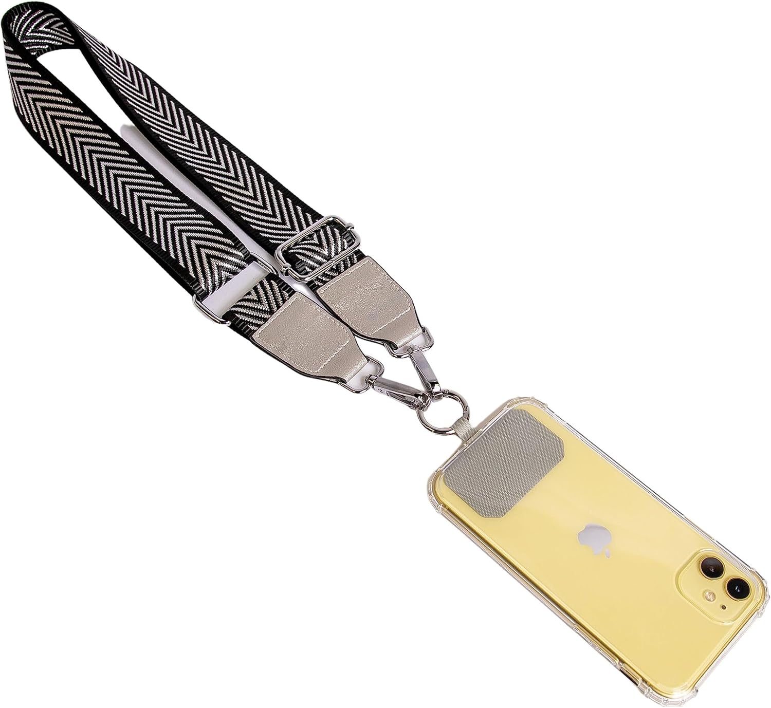 Amazon.com: LUSKA Cell Phone Strap With Patch And Round Hook (2pcs ...