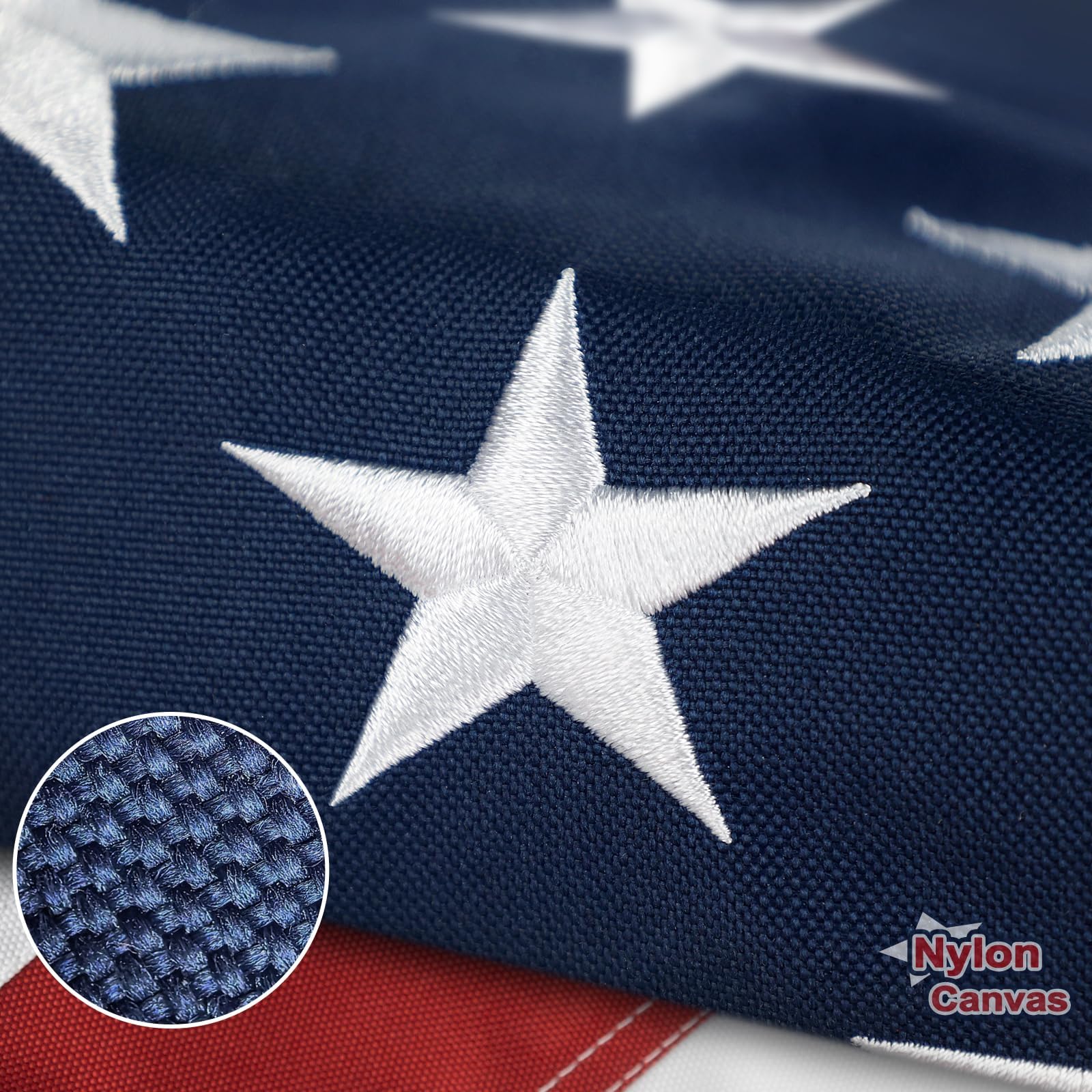 Amazon.com : American Flag 3x5-100% Made In USA using Tough, Long ...