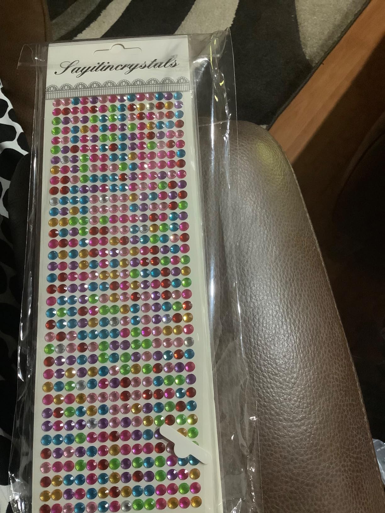 Rhinestone Stickers Self-Adhesive Jewels Sticker for Kids DIY Craft ...