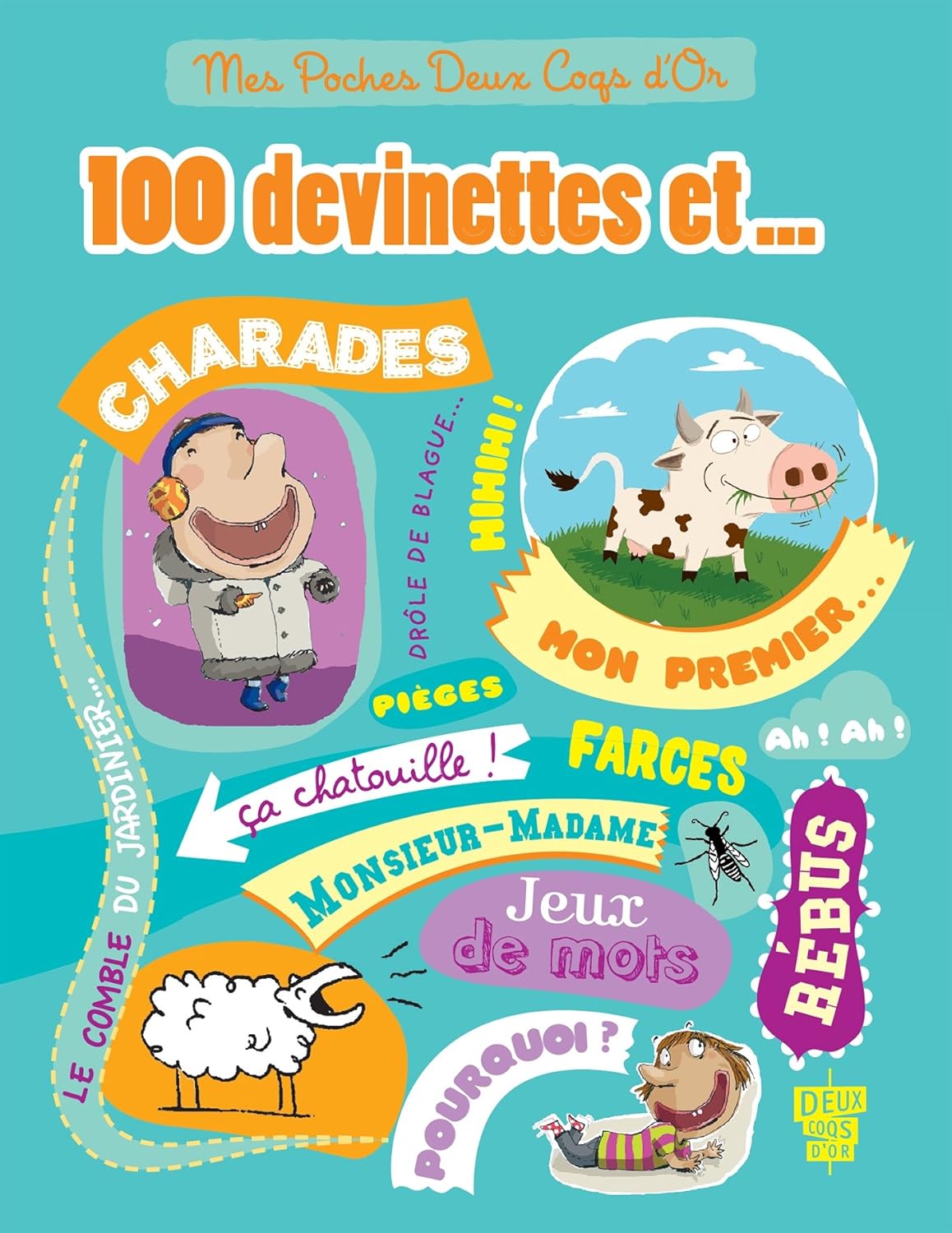 Amazon.com: 100 devinettes et... charades: 9782013937085: Charline ...