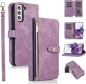 Amazon.com: Furiet Compatible with Samsung Galaxy S21 FE Gaxaly S 21 FE 5G Wallet Case 9 Card ...