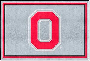 Amazon.com : FANMATS 36430 Ohio State Buckeyes 5ft. x 8 ft. Plush Area ...