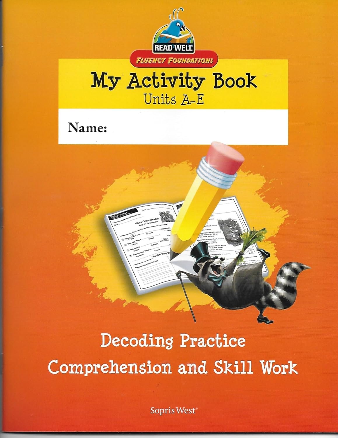 Readwell Fluency Foundations, My Activity Book, Units F-J, Decoding ...