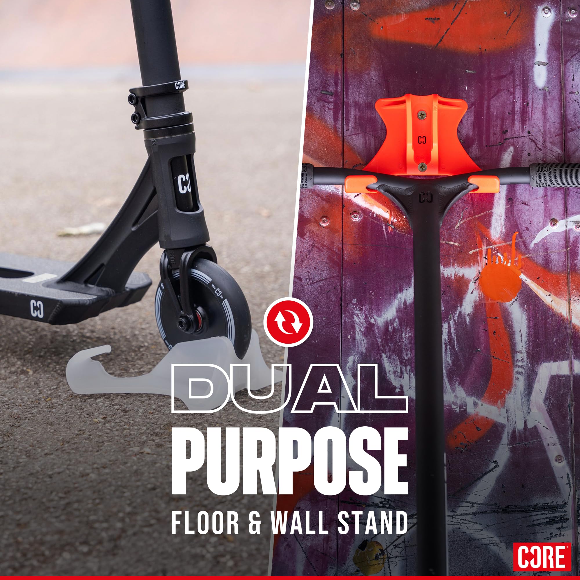Snapklik.com : CORE Stunt Scooter Stand - Universal Kick Scooter Wheel ...