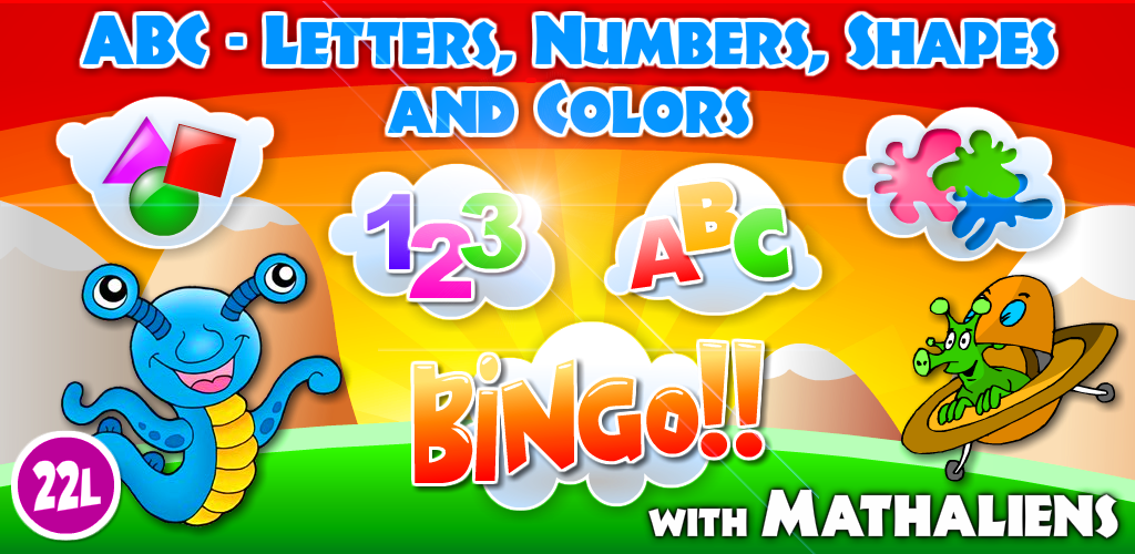 ABC Letters, Numbers, Shapes and Colors with Mathaliens: Preschool All ...