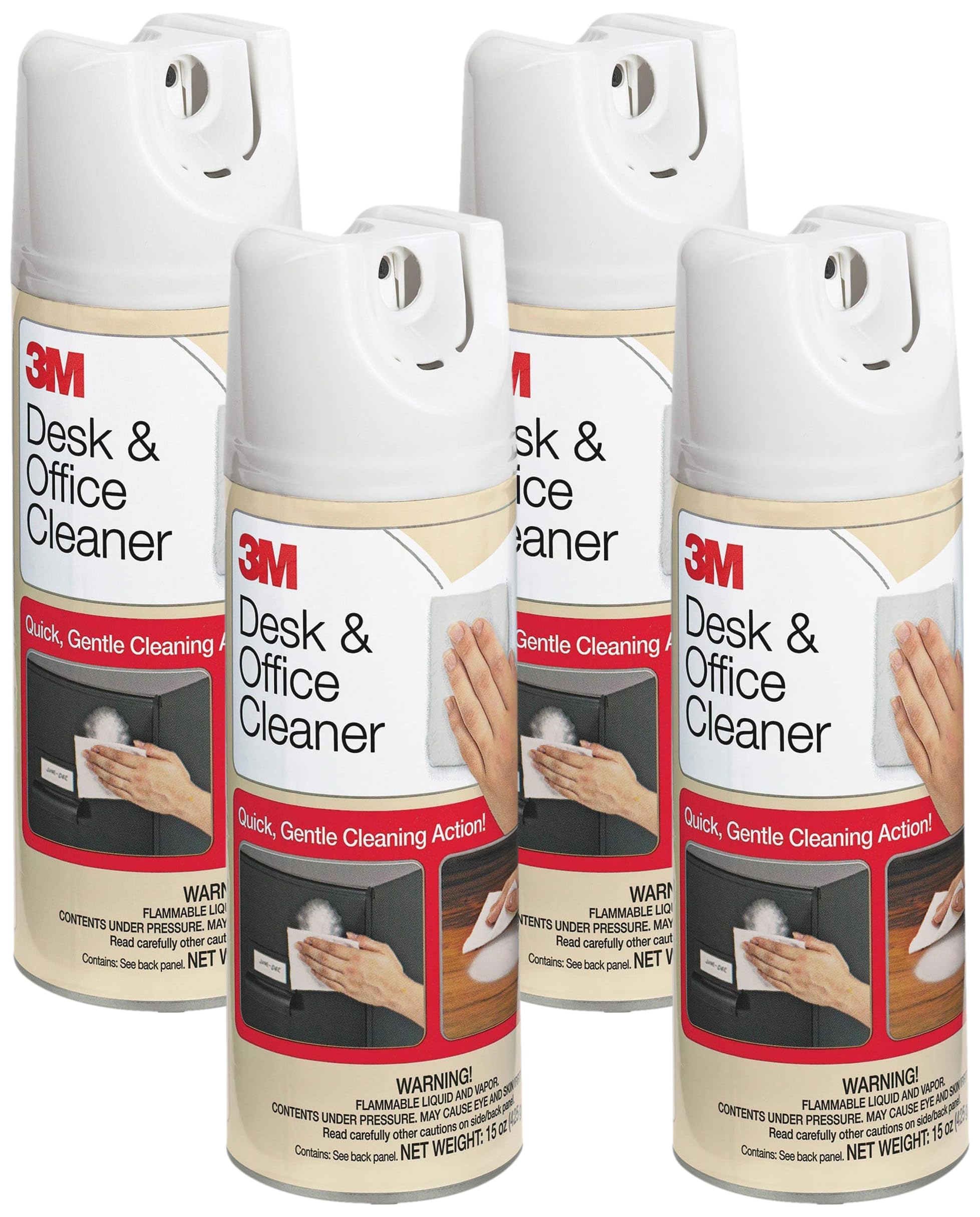 Amazon.com: 3M Desk/Office Cleaner Spray 3m, 15 Ounce (Pack of 4 ...