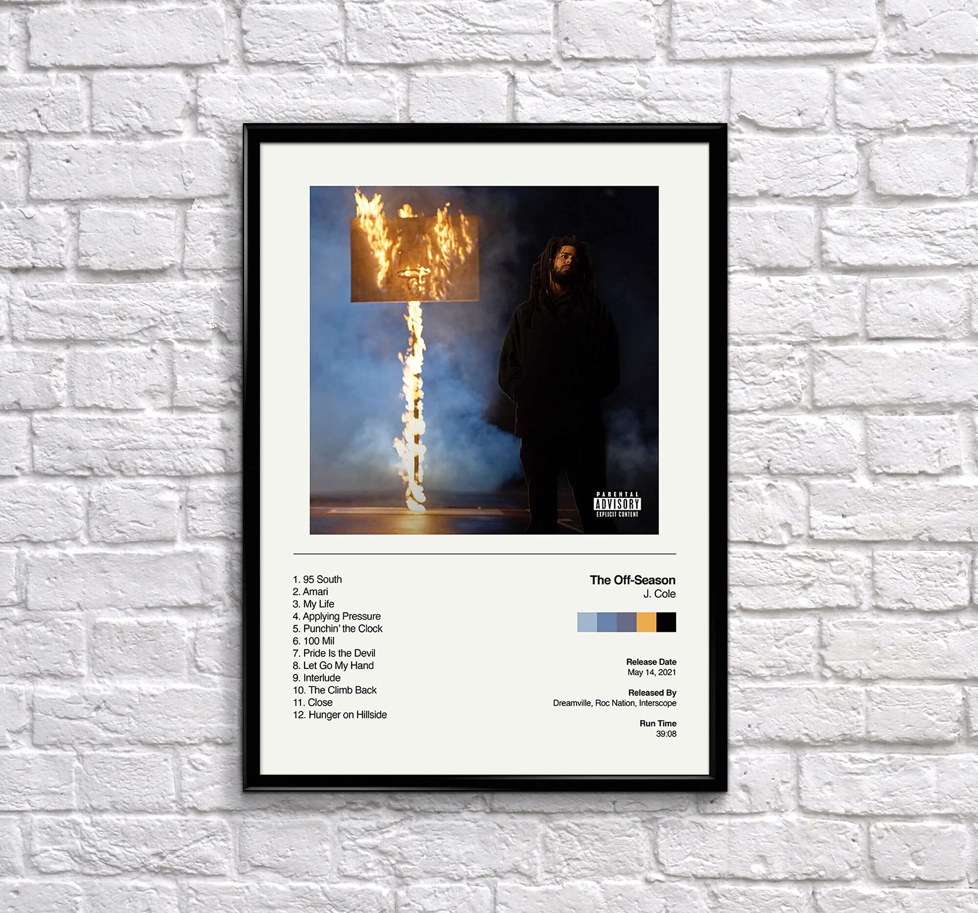 Buy J. Cole | The Off-Season Album Cover | Rap Online at desertcartINDIA