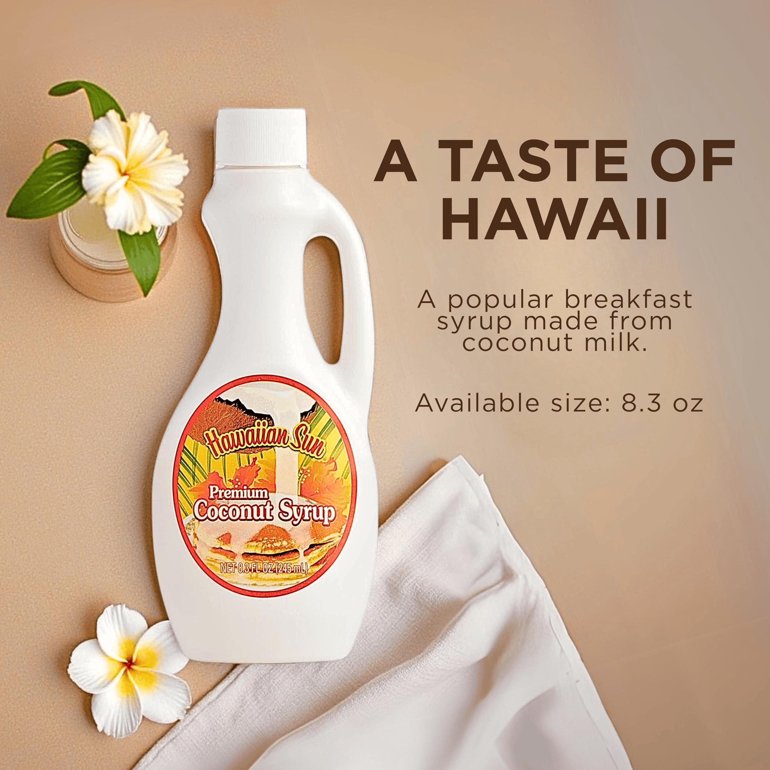 Snapklik.com : Hawaiian Sun Coconut Syrup For Pancakes - Tropical ...