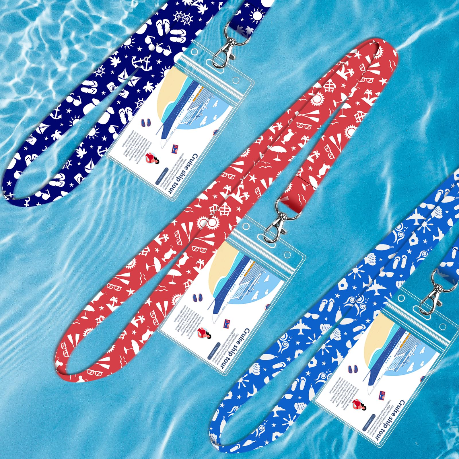 Snapklik.com : Maileto Cruise Lanyard, 3 Pack Cruise Lanyard
