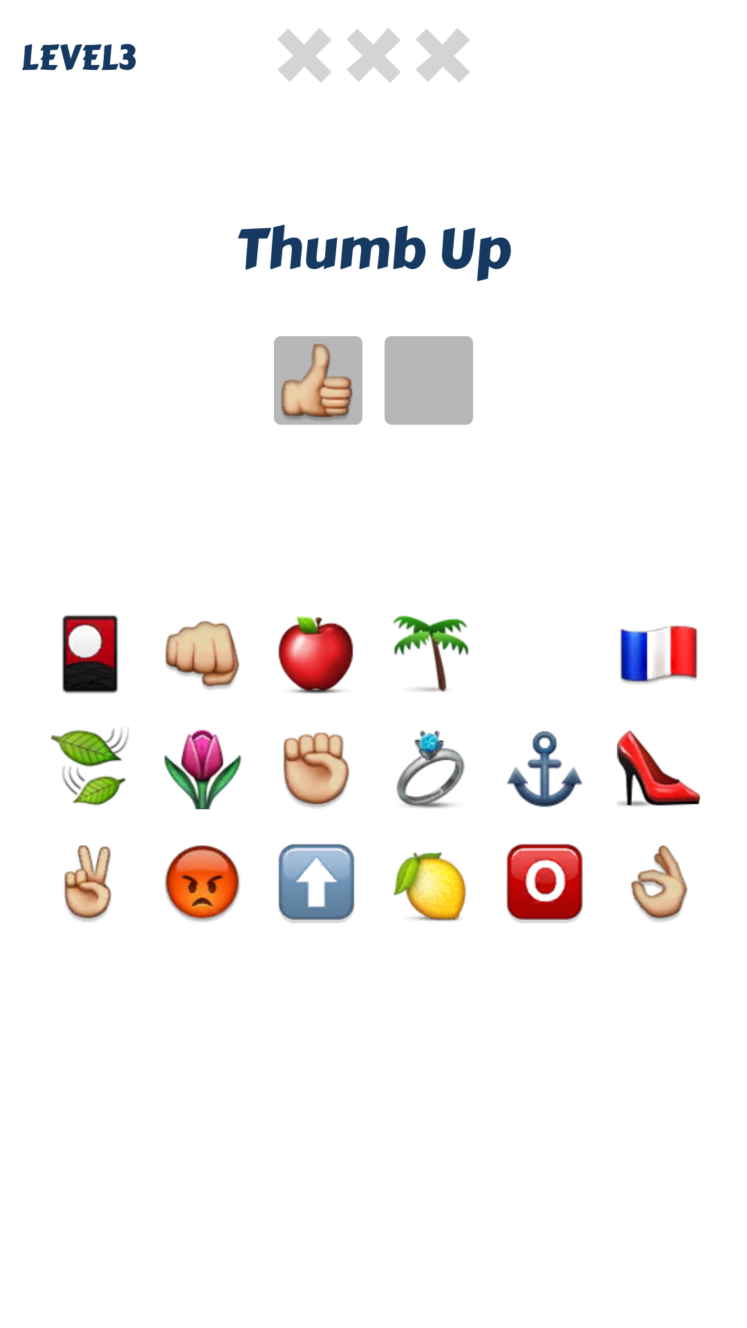 Emoji Game Answers Level 3