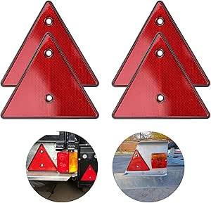 Red Triangle Reflectors, Trailer Reflectors, Rear Reflectors, Safety ...