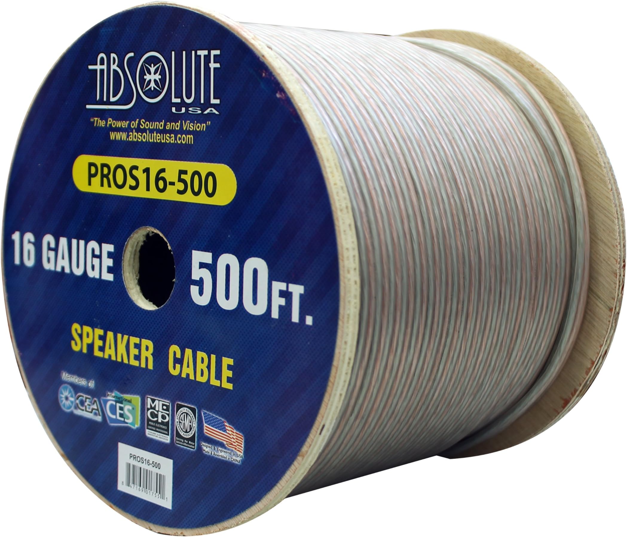 Amazon.com: 100 Foot Spool True 16 Gauge High Definition Twisted ...