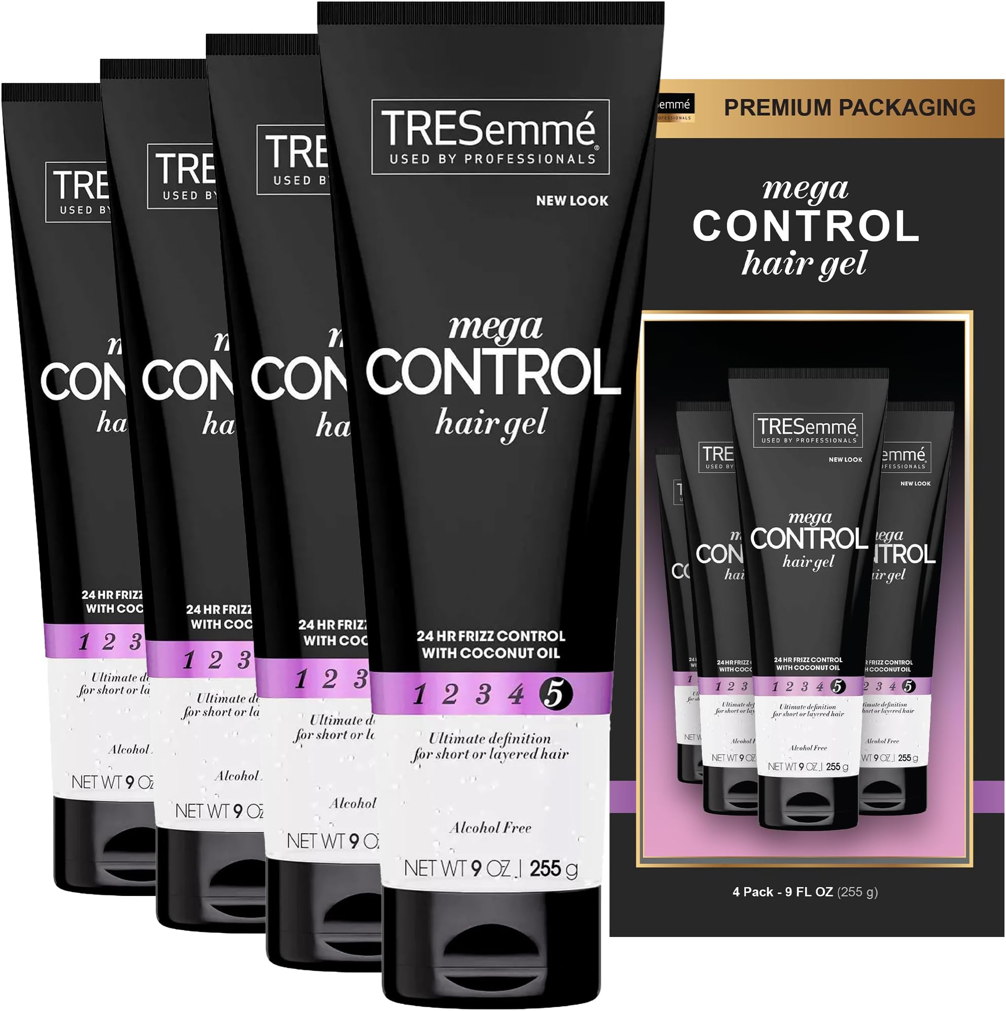 Amazon.com : Tresemme Gel Mega Hold Sculpting, 9 Oz, Pack of 2 : Hair ...