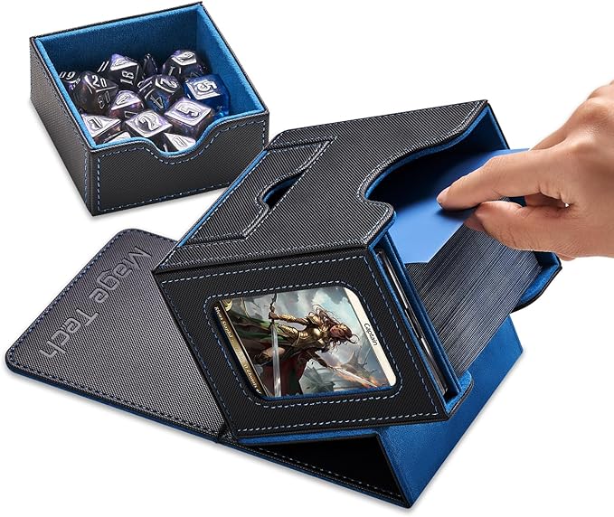 Amazon.com: Mage Tech Card Deck Box for MTG Commander - Patented Design ...