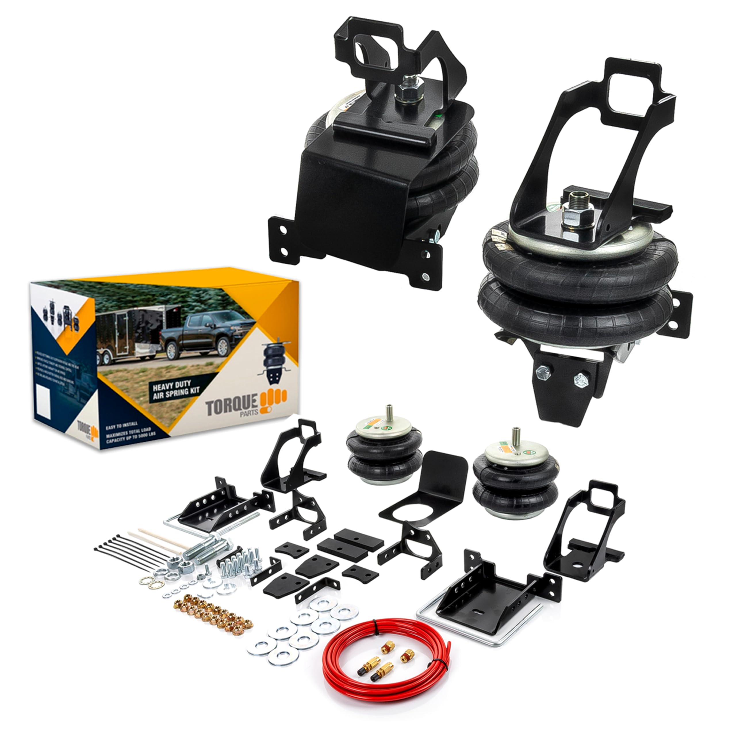 Snapklik.com : TORQUE Airbag Air Bag Suspension Kit For 2005-2007 Ford ...
