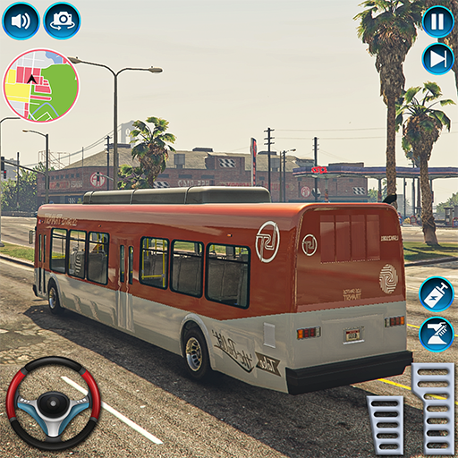 Aplicación Juego de conducción de autobuses urbanos locos, transporte ...